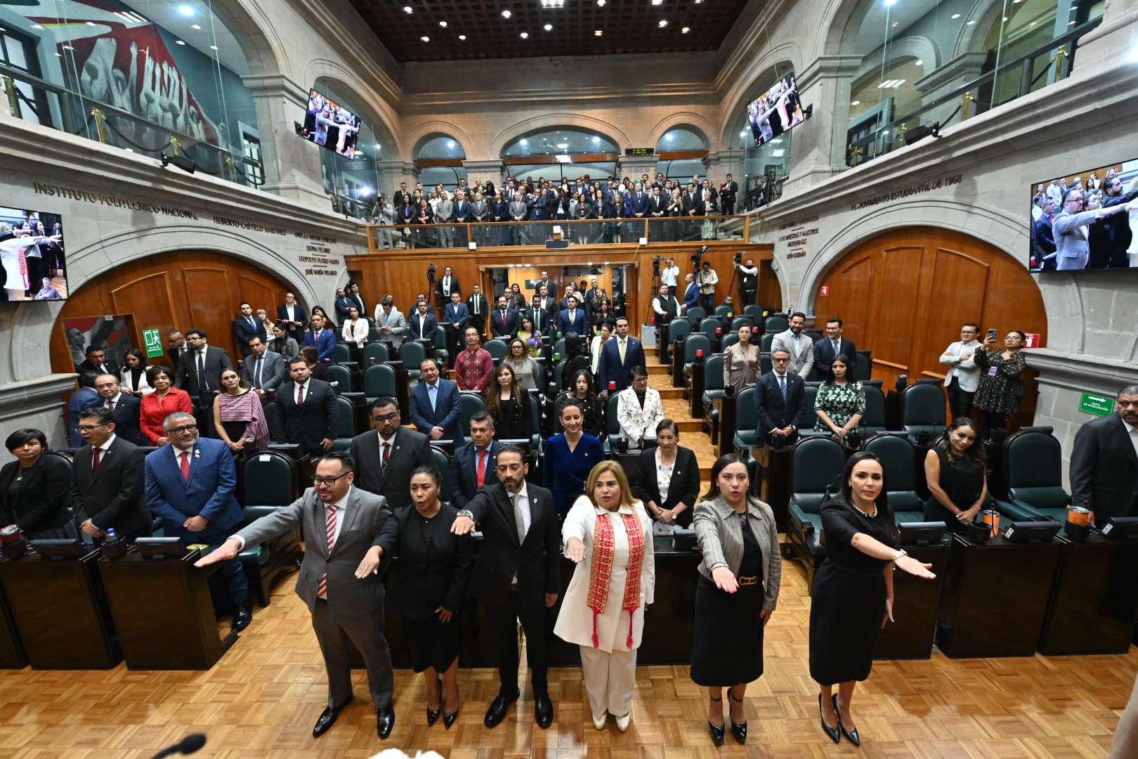 Congreso toma protesta a integrantes del nuevo Poder Judicial estatal ...